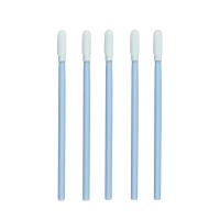 China CM-PS743 Round Head Lint Free Clean Polyester Dacron Oral Swab Stick for sale