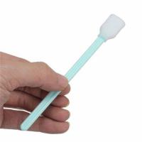 China Lint Free Polyurethane Foam Flat Tip Sponge Cleanroom Swabs CM-FS707 for sale