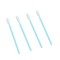 China Long Handle Foam Cleanroom Swabs Semiconductor cleanroom foam swab for sale