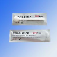 China Surgical Skin Foam Chlorhexidine Gluconate Swab for sale