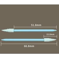 China CM-FS751 Disposable Open Cell Tip Cleanroom Foam Swab Stick Industrial Pointed Spiral Head for sale