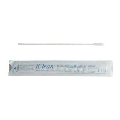 China Sterile Medical Swab Sticks Buccal Throat Flocked Pcr Sampling Collection for sale