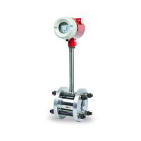 China 24VDC LCD Display Helium Gas Ammonia air Hydrogen Sulfide Magnetic Flow Meter Sensor for sale