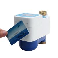 China Shengda Water Meter Rf Frequency Vertical Prepaid Water Meter Digital Wet or Dry Type Brass for sale