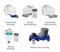 China IP68 Wireless STS Keypad Type Prepaid Token Water Meter with Vending Software for sale