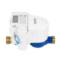 China Gprs Smart Prepaid Water Metering Plastic Prepaid Iot Remote Water Meter Sts Prepaid Meters for sale