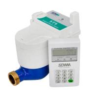 China Gprs Smart Prepaid Water Metering Plastic Prepaid Iot Remote Water Meter Sts Prepaid Meters for sale