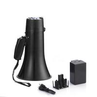 China Sporting Rescue 40W USB/SD/AUX Recording Siren Megaphone with Built-in Microphone for sale