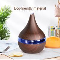 China Installation Tabletop 300ml Popular Wood Mini Air Humidifier for Car Desktop Home for sale