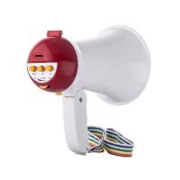 China Best Seller 5W Little Plastic Toy Megaphone with Music Music Feature and NO Apt-x Support for sale