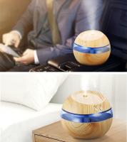 China Household Ultrasonic Portable USB Air Humidifier with Color Change LED Light 300ml for sale