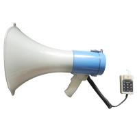China NO Support APP 80W Portable Plastic High Sound Bullhorn Speaker Megaphone with USB for sale