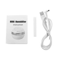 China 3W Portable 130ml Wood Grain Mini Ultrasonic Atomizer USB Air Humidifier for sale