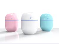 China 200ml USB Color LED Portable Air Humidifier with Timing and Customizable Timer for sale