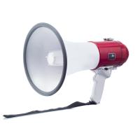China Outdoor 25W Wireless Handheld Shoulder Carry Plastic Cheer Megaphone with Recording for sale