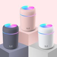 China 5V Portable Mini Air Cooler with Color Change LED Light and Ultrasonic Humidification for sale