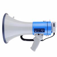 China NO Apt-x Support and NO Remote Control ER66 50W 12V Handheld Loud Hailer Speaker Megaphone for sale