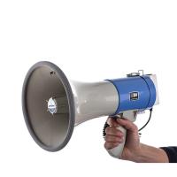 China Outdoor Reach up to 1500m 50W Megaphone with Siren Recording and Bluetooth 120 Seconds for sale