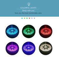 China 500ml Household Wood and Glass Essential Oil Aroma Diffuser with Remote and RGB LED Light for sale