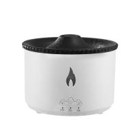 China 350ML Capacity 3D Flame Effect Volcano Air Humidifier Aroma Diffuser for Home Fragrance for sale