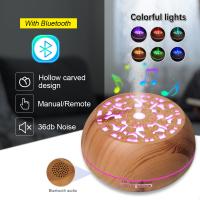 China Household Private Mold 550ml BT Wireless Essential Oil Aroma Diffuser Smart for sale