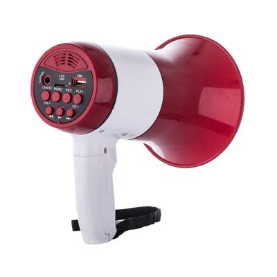 China 30W Rechargeable USB/TF Handheld Megaphone Blue-White/Red-White Reach Outdoor up to 500m for sale