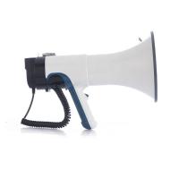 China 1 Channel 2022 80W 12V Handheld Rechargeable Megaphone with Siren No Water Resistance for sale