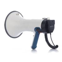 China 1 Channel 2022 80W 12V Handheld Rechargeable Megaphone with Siren No Water Resistance for sale