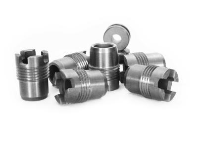China Oil Drill Bits Threaded Tungsten Carbide Nozzle For K30 / YG8 Customized Design for sale