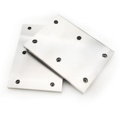 China YN13 Gold Plated Tungsten Steel Wear Plates Tungsten Alloy Flats with Holes for sale