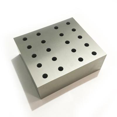 China Tungsten Carbide Stamping Mold Blanks,TC Plate with Threaded Holes for sale