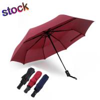 China 95cm Open Diameter Travel Umbrella with Compact Design and Customized Logo Paraguas for sale