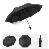 China Folding Function Windproof Travel Umbrella with Customizable Fabric and Color Options for sale