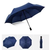 China Folding Function Windproof Travel Umbrella with Customizable Fabric and Color Options for sale
