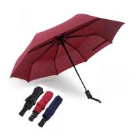 China Folding Function Windproof Travel Umbrella with Customizable Fabric and Color Options for sale
