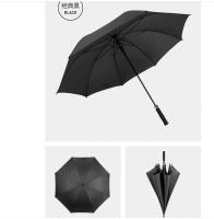 China Department Stores Commercial Buyer Custom Print LOGO Semi-automatic Golf Umbrella for sale