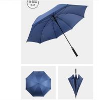 China Department Stores Commercial Buyer Custom Print LOGO Semi-automatic Golf Umbrella for sale