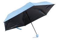China Fully-automatic 3 Folding Rainy And Sunny Auto Umbrella with Customer's Logo Printing for sale