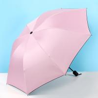 China Customized X302 UV Vinyl Folding Outdoor Sunshade Umbrella for Sunny and Rainy Days for sale