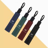 China Customized X302 UV Vinyl Folding Outdoor Sunshade Umbrella for Sunny and Rainy Days for sale