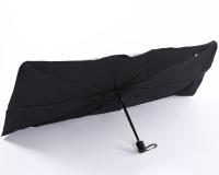 China 140cm Open Diameter Car Sun Umbrella-Block Heat with Manual Control and Safety Hammer for sale