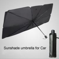 China All in 1 Car Windshield Umbrella Block Heat and Stay Safe with 190T Ponegee Fabric for sale