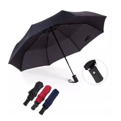 China Business Men and Women's Automatic Folding Umbrella with Customized Gift Advertising for sale