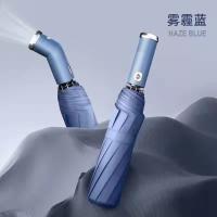 China Advertising/Gift Umbrella with Reflective LED Flashlight and Auto Folding Convenience for sale