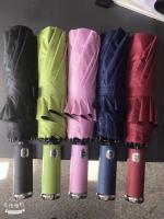 China Advertising/Gift Umbrella with Reflective LED Flashlight and Auto Folding Convenience for sale