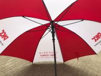 China Advertising Umbrella Made Straight Golf Umbrella Folding Three Fold Umbrella Manufacturers Set Logo for sale