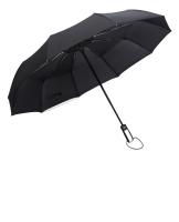 China Outdoor Market Umbrella 10k 23inch Windproof Travel Auto Umbrella with Plastic Handle for sale