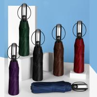 China Outdoor Market Umbrella 10k 23inch Windproof Travel Auto Umbrella with Plastic Handle for sale