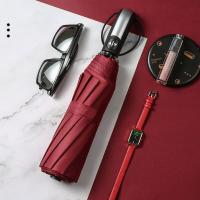 China Outdoor Market Umbrella 10k 23inch Windproof Travel Auto Umbrella with Plastic Handle for sale