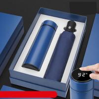 China Steel Frame Notebook Thermos Cup and Umbrella Set for Business Advertising Promotions for sale